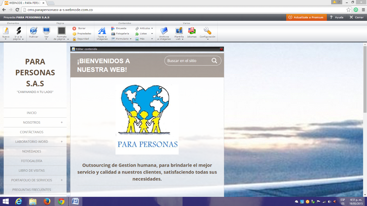 PROVEER INFORMACIÓN :: PARA PERSONAS S.A.S
